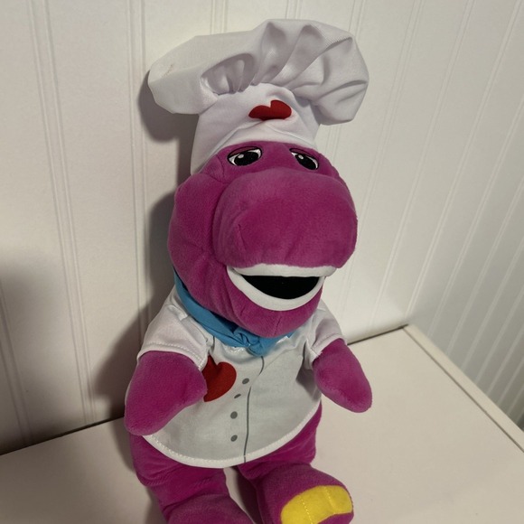 Fisher-Price | Toys | Fisher Price Barney The Dinosaur Chef Hat Cooking ...